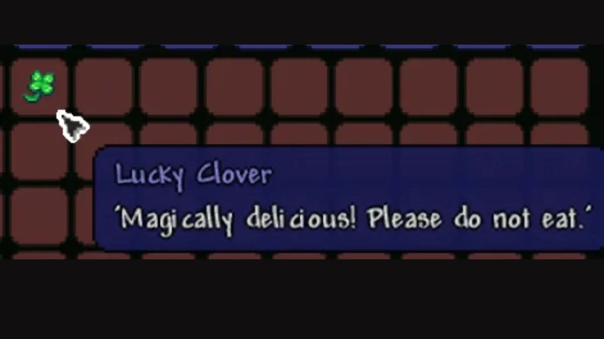 What Does Lucky Clover Do in Terraria?